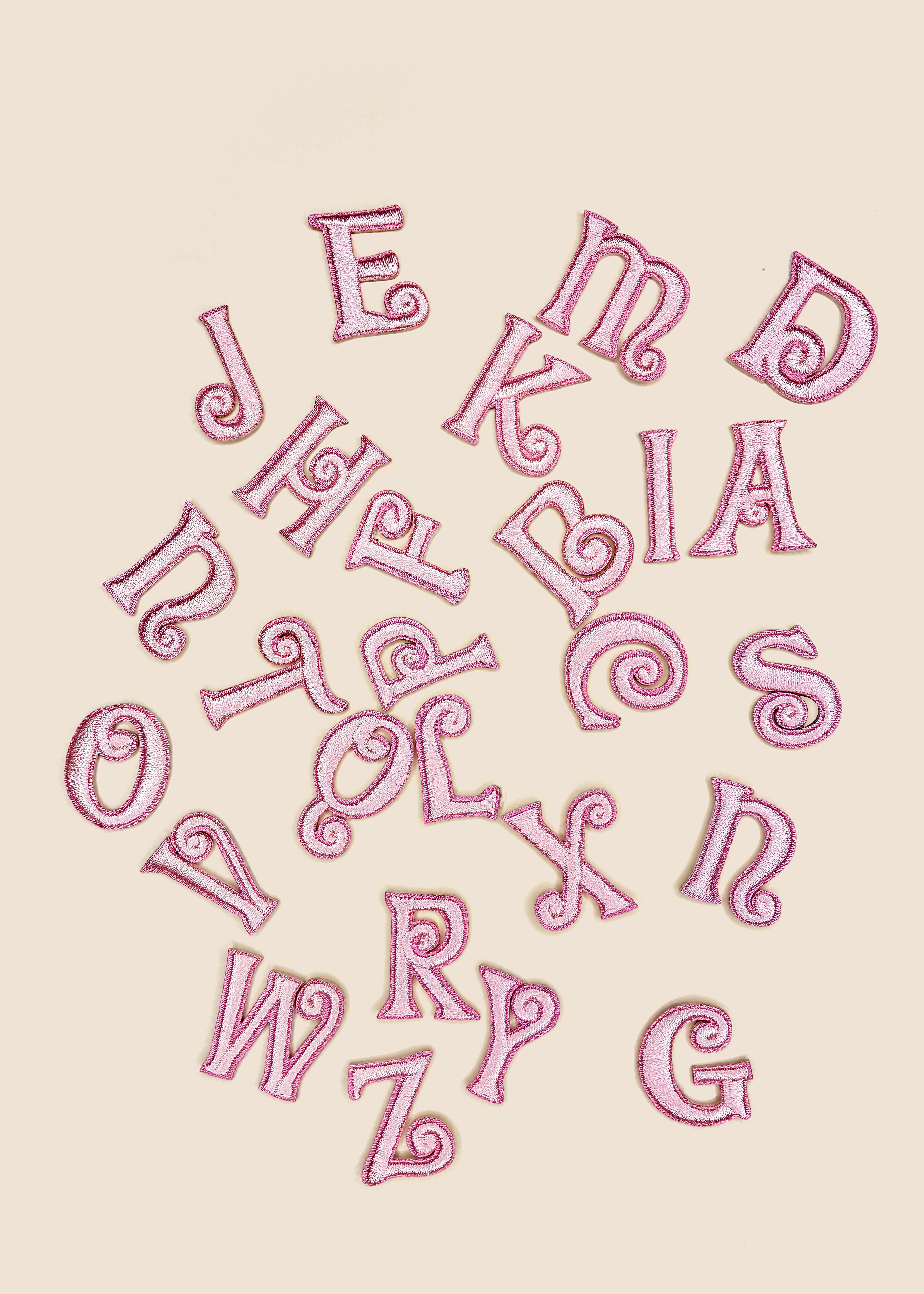 Pink Cursive Letters – PurryPurryInc